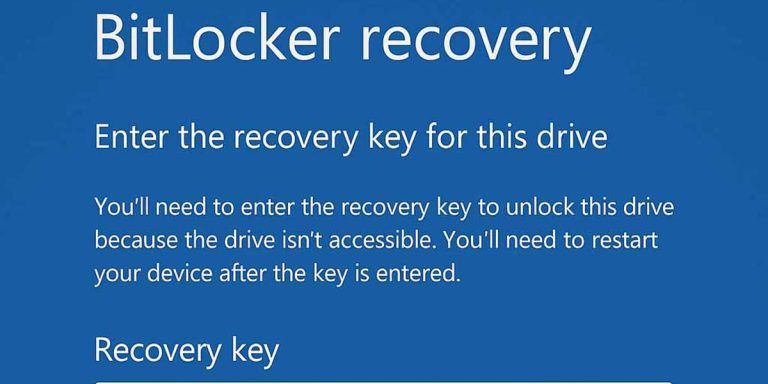 Find Your BitLocker Recovery Key - Iulian Halac